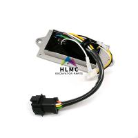 China 7 LINES E320C Excavator Throttle Motor Drive Module 82D02000-101 82D02100-511 for sale
