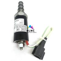 China KWE5K-20/G24Y05 SKX5-G24-205 669-43000201 Excavator Parts Kato HD820 HD1023 Hydraulic Pump Rotary Solenoid Valve for sale