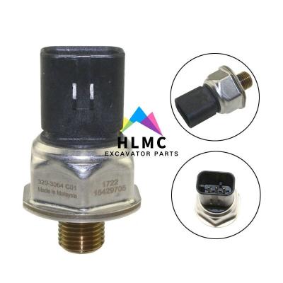 China 320-3064 C01 5PP4-18 3203064 NEW Fuel Pressure Sensor  Excavator 320C 312D Sensata for sale