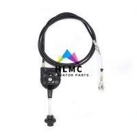 China Manual Hand Throttle Control Cable 2m 2.5m 3m Excavator Parts Accelerator Cable for sale