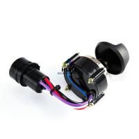 China CA1636710 163-6710 1636710 Round Plug Throttle Rotary Switch Knob Fuel Dial Potentiometer  E312 E320 E320V2 for sale