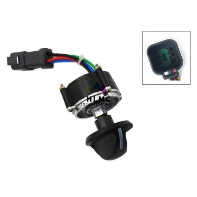 China 106-0107 E320D 320B 320C 312 365B Excavator Throttle Knob Rotary Switch 1060107 for sale