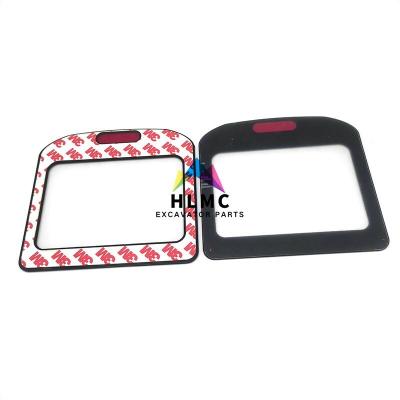 China Excavator Parts E312 E320 Excavator Monitor Screen Cover Panel Surface Sticker for sale