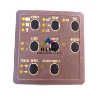 China Excavator Parts E312 E320 Excavator Monitor Display Panel Surface Sticker for sale