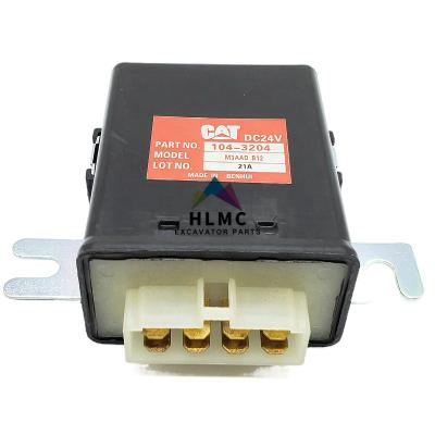 China Excavator Accessories  E320B Total Relay 104-3204 Time Delay Safety Control Relay for sale