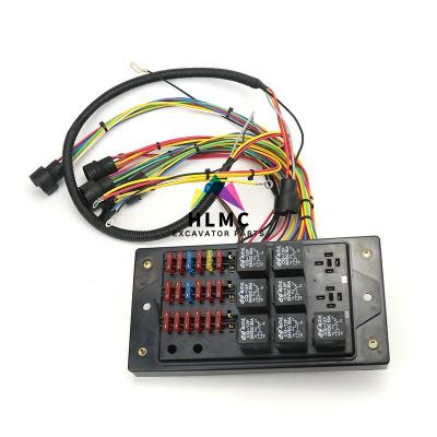 China Fuse Box Excavator Wiring Harness 267-7657 2677657  E320 320 Excavator Spare Parts for sale