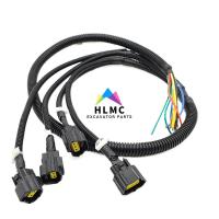 China Excavator Parts  Kobelco SK200 210 260 350-6E-8 Super 8 Hydraulic Pump Wiring Harness High Temperature Resistance Lin for sale