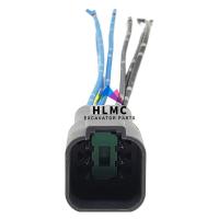 China Excavator Accessories Are Suitable 312B 320B Refueling Door Motor Motor 6 Wire Harness Plug for sale