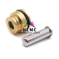 China 118-4086 Excavator Joystick Pusher Manufacturer Directly E320  15mm Bullet Head Hydraulic Walking Pusher for sale