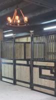 China High Resistance Steel Structure European Horse Barn with 2.25m Height and 4.0m Length for sale