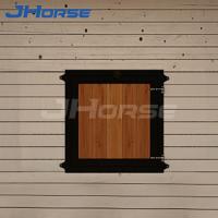 China Metal Fillin Wood Type 38mm Bamboo Powder Coated Black White Double Dutch Barn Door for sale