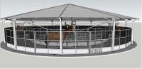 China Simple and Affordable Horse Exerciser Safe Designer OD 10m/16m/20m for 4 to 10 Horses for sale