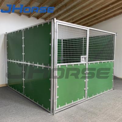 China Professional Portable HDPE Sheet Horse Stables Outdoor Stalls Boxes with Length 4.0 for sale