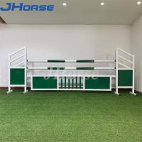 China Plastic Horse Show Jumps Blocks Horses Jumping  Obstacle Hhorse Training Jump For Sale for sale