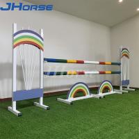 China Plastic Horse Show Jumps Blocks Horses Jumping  Obstacle Hhorse Training Jump For Sale for sale