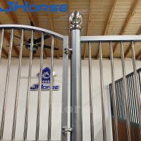 China High Quality Horse Equipment Bamboo Horse Stable Stall Front Panels for Farm for sale
