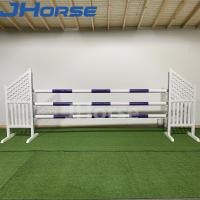 China Wooden Horse Jump Holes 3.5m Portable Aluminum Frame Custom-made Service Round Poles for sale