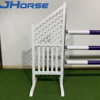 China Wooden Horse Jump Holes 3.5m Portable Aluminum Frame Custom-made Service Round Poles for sale