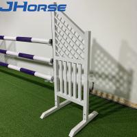 China Wooden Horse Jump Holes 3.5m Portable Aluminum Frame Custom-made Service Round Poles for sale