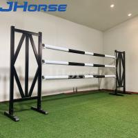 China White Outdoor Customized Equine Products Horse Show Jump Wooden Poles for sale