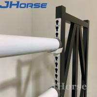 China White Outdoor Customized Equine Products Horse Show Jump Wooden Poles for sale