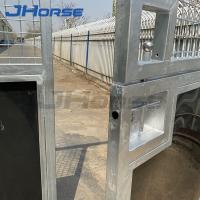 China HDPE Knife Scraping Cloth Infill Portable Horse Stall With Roof For Temporary Outdoor for sale
