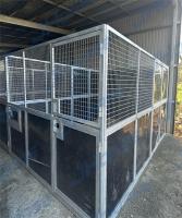 China Economical HDPE Anti-corrosion Portable Wire Netting Galvanized Temporary Horse Boxes Australia for sale