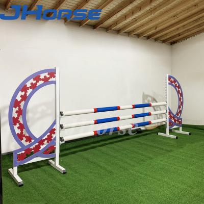 China Aluminum Horse Jumps for Equestrian Competition Perfect Protection and Portability for sale