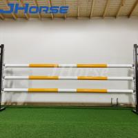 China Advantageous Aluminium Horse Jump Stands Perfect Protection for School Jumps Courses for sale