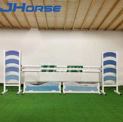 China Outdoor Horse Show Course Aluminum Jump Block Ideal for Horse Training and Protection for sale