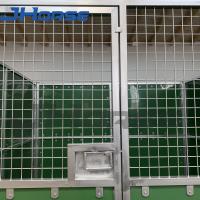 China HDPE Infill Portable Temporary Outdoor Prefab Galvanized Surface Horse Stables With Roof for sale