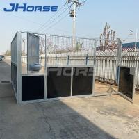 China High Quality Australian Standard Portable Galvanized Horse Stable Panel Stall House Equipment for sale