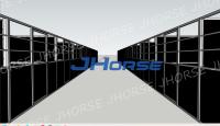 China HDPE Temporary Stable for Indoor and Outdoor Height 2.3m or Customized Weight KG 200 for sale