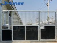 China Portable HDPE Fill Horse Stables Easy to Clean Durable Steel Frames Superior Strength for sale