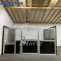 China Portable HDPE Fill Horse Stables Easy to Clean Durable Steel Frames Superior Strength for sale
