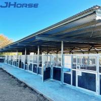 China Portable HDPE Fill Horse Stables Easy to Clean Durable Steel Frames Superior Strength for sale