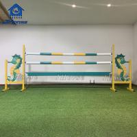 China Horse Equipment Aluminum Jumps Horse Jumping Jumping Wing Portable Horse Jumping Obstacle for sale