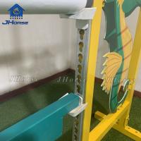 China Horse Equipment Aluminum Jumps Horse Jumping Jumping Wing Portable Horse Jumping Obstacle for sale