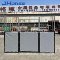 China Easy Installation Portable Temporary Horse Stables Custom Size 3m 3.5m 4m Light Weight Horse Shows and Equestrian Events Stalls for sale