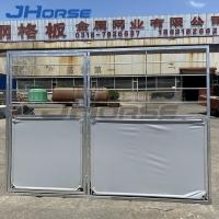 China Easy Installation Portable Temporary Horse Stables Custom Size 3m 3.5m 4m Light Weight Horse Shows and Equestrian Events Stalls for sale
