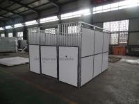 China Pre-galvanized Steel Frame Custom-made Temporary Horse Stables for Equestrian Events for sale