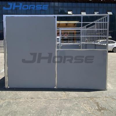 China Cheap Outdoor portable Temporary Horse Stable Stall Panels with Roof  for Equestrian Event Organizers. for sale