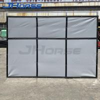 China Cheap Outdoor portable Temporary Horse Stable Stall Panels with Roof  for Equestrian Event Organizers. for sale
