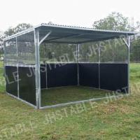 China Portable Horse Stables Shelters Infill HDPE 3.6*3.6m with Stainless Steel Hardware for sale