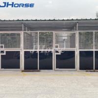 China Design Portable Customized HDPE Horse Stable Panels Horse Stall Boxes Horse Shelter Roof for Building Barn for sale