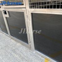 China Design Portable Customized HDPE Horse Stable Panels Horse Stall Boxes Horse Shelter Roof for Building Barn for sale