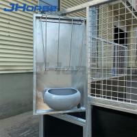 China Horse Stable Economical Temporary Customized Steel Metal Stall Fence Panel with Roof for sale