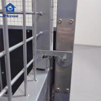 China Affordable Sliding Style Front Green HDPE Mobile Horse Stable Horse Stall Panels Boxes for sale
