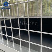 China Cheap Prefab Modular Portable Horse Stable Stalls Equine Steel Doors Horse Barn for sale