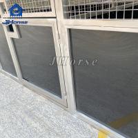 China Cheap Prefab Modular Portable Horse Stable Stalls Equine Steel Doors Horse Barn for sale